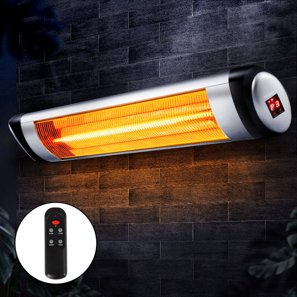Devanti Electric Strip Heater Radiant Heaters 2000W – The Willow Stone ...